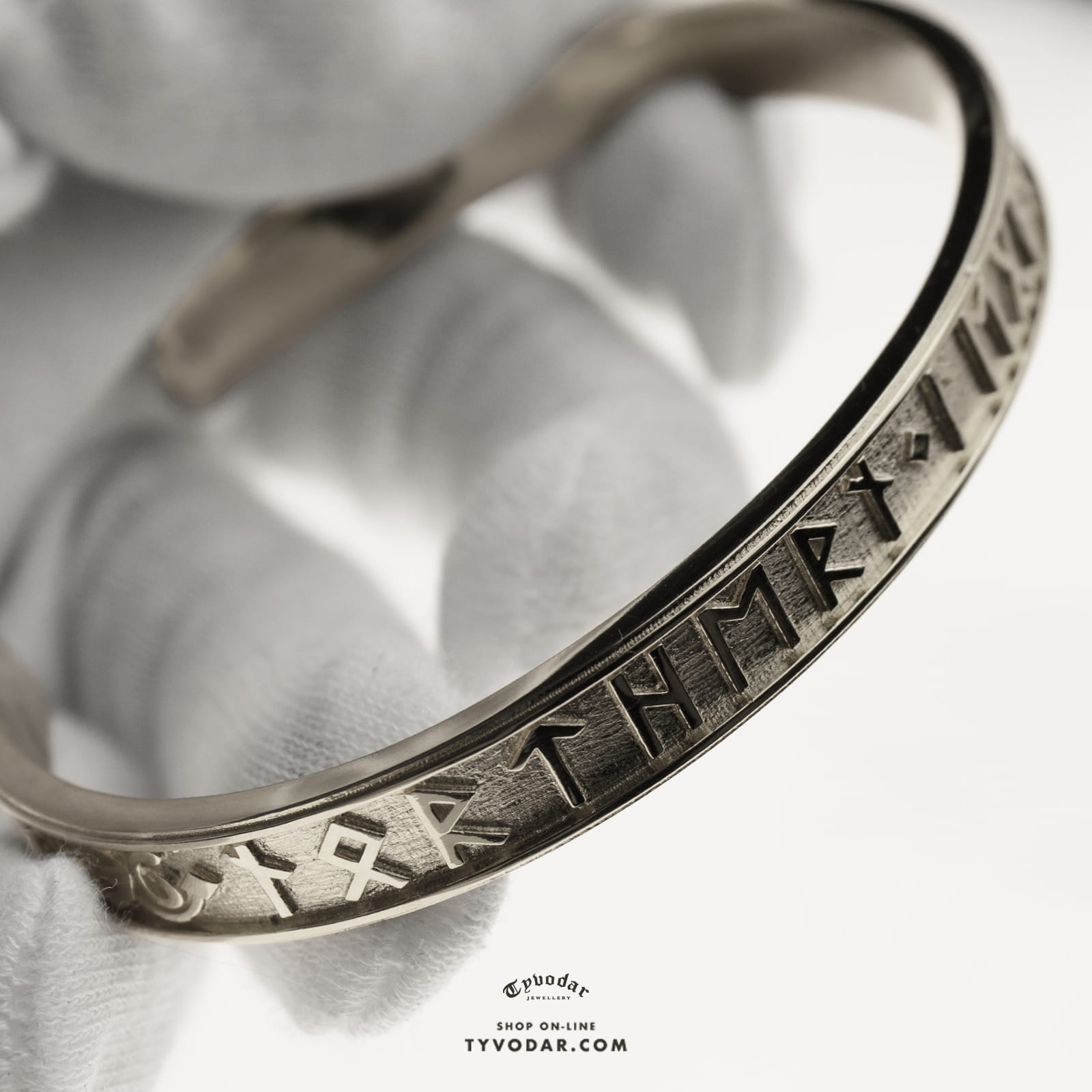 Viking rune bracelet | silver 925 - Tyvodar